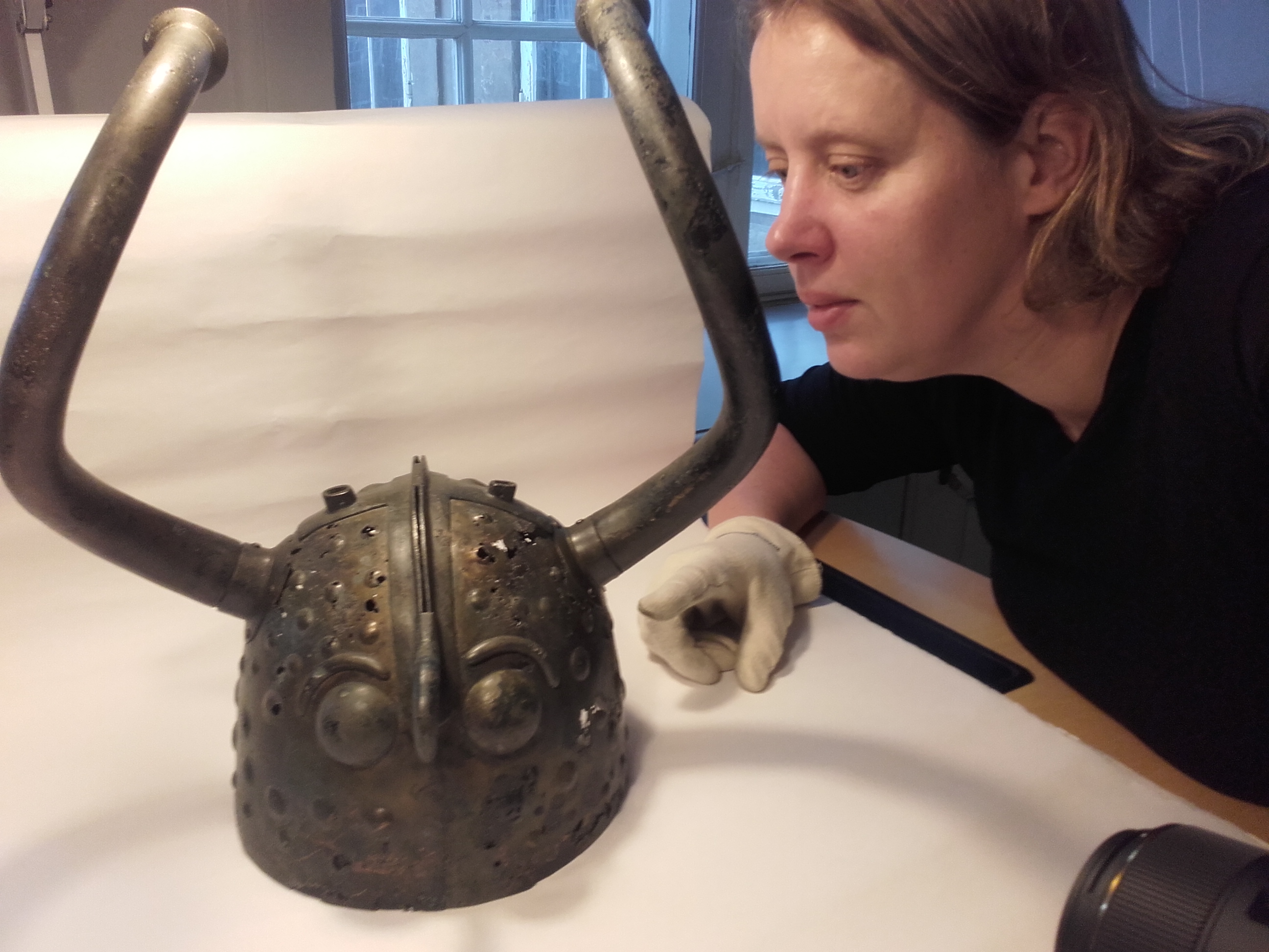 New project about the Viksø helmets launched! – Dr Heide Wrobel Nørgaard